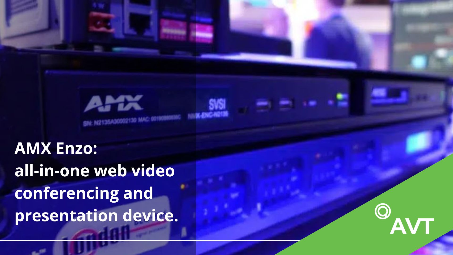 AMX Enzo - Integrated Web Video Conferencing & Presentation Device