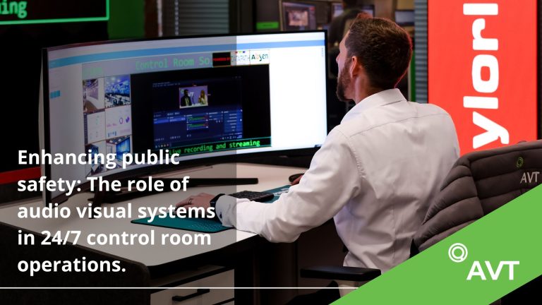 Advanced AV Systems in 24/7 Control Rooms | AVT