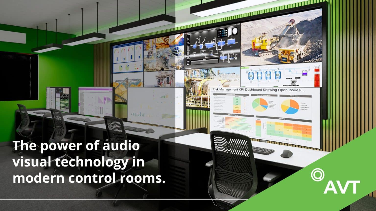 The Power of Audio-Visual Technology in Modern Control Rooms